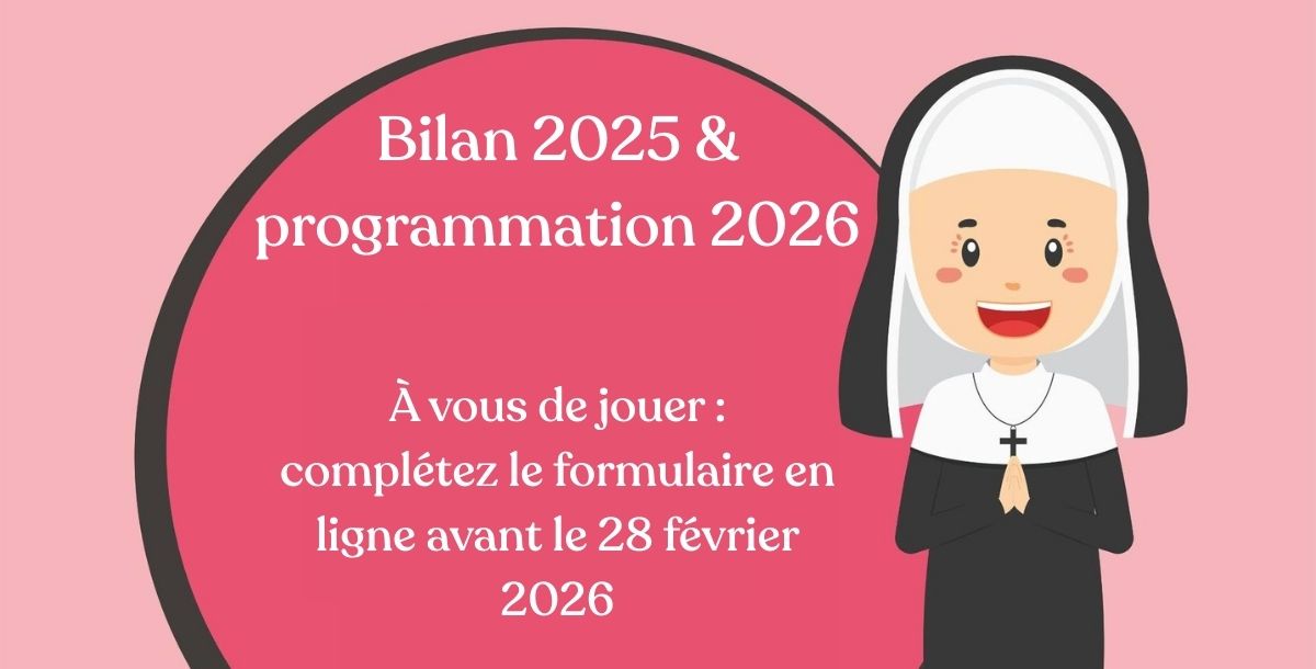 Bilan 2025 et programmation 2026 : complétez le formulaire en ligne ...